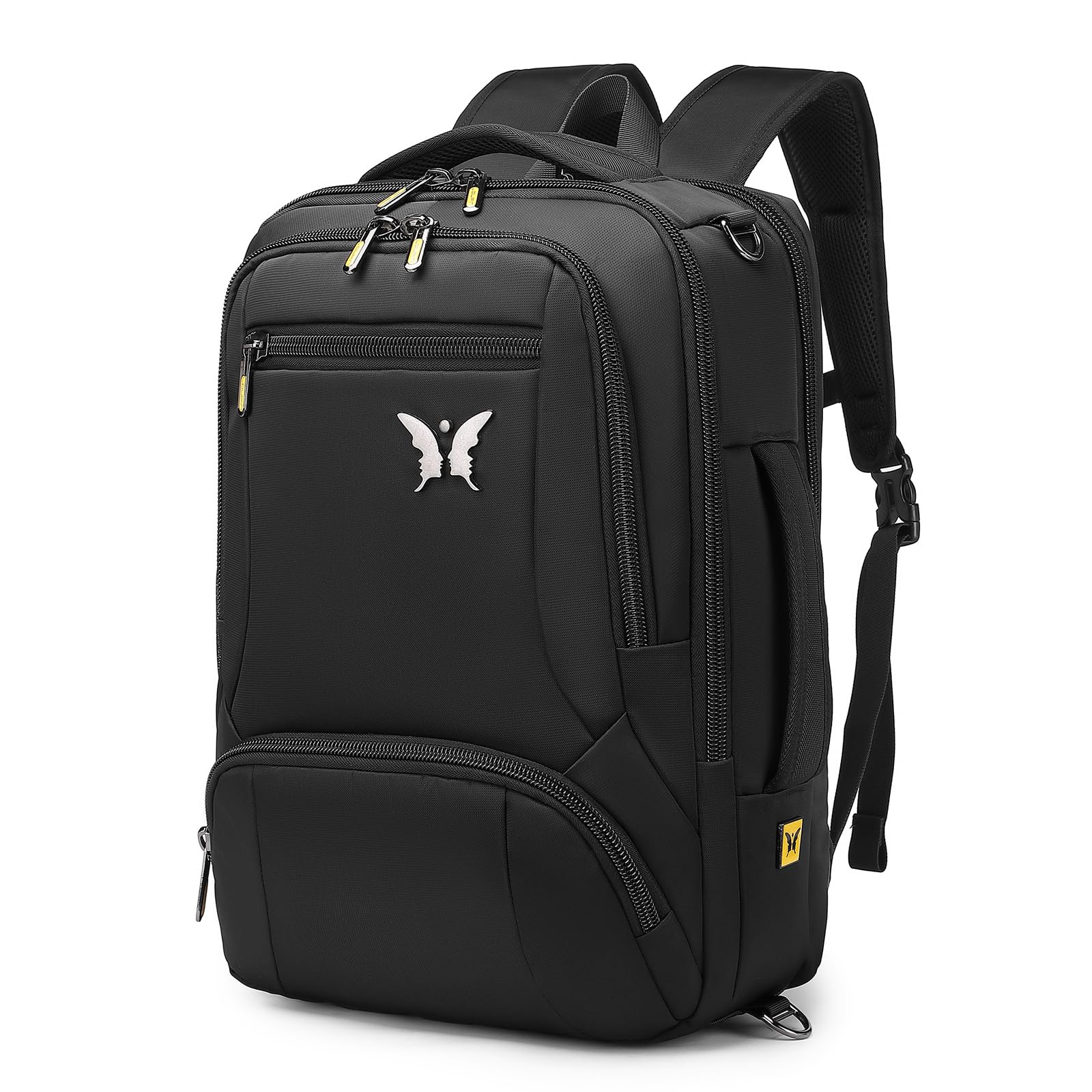 MaxTh Travel Laptop Backpack Bag Computer Bag for Men & Women Fits 15.6 Inch Notebook (15.6inch + shoulder, 1-black)