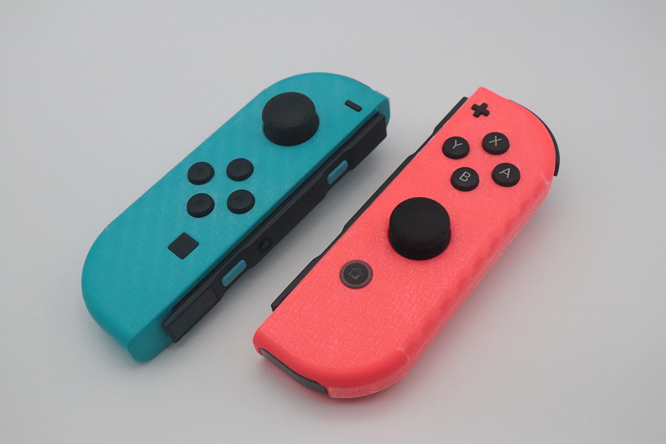 skoko Clear Carbon Protective Skin Compatible with Nintendo Switch OLED, Back+Joycon Controllers, Anti Scratch, Skins, Sticker, Decal, Wrap, Vinyl, Film, Protector Covers, Accessories