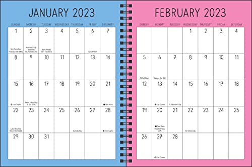 Positively Present 16-Month 2022-2023 Monthly/Weekly Planner Calendar: Wonderful Things Might Happen