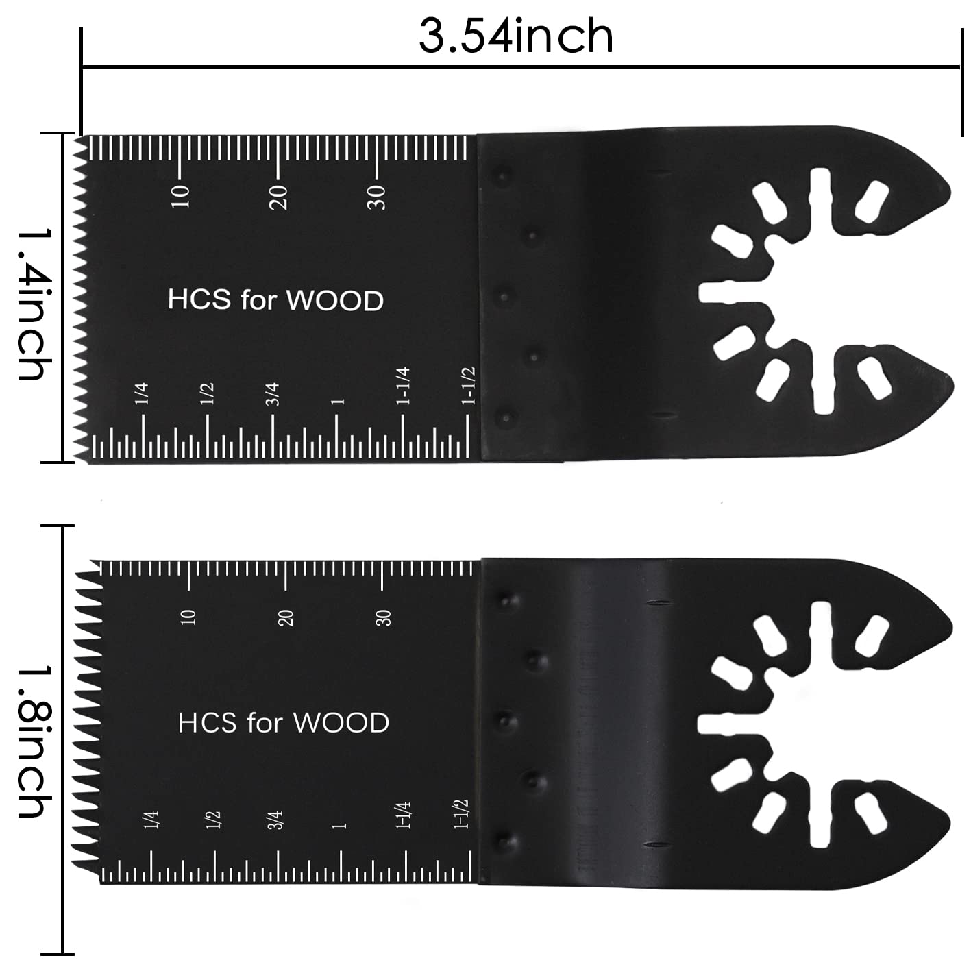 Oscillating Multi tool Saw Blades German technology 68 pcs Quick Release Tool kit for Wood Plastic Soft Metal Cutting Quick Release Saw Blades Compatible with Fein Multimaster Bosch Makita Milwaukee Rockwell Ryobi Porter Cable Black & Decker Craftsman
