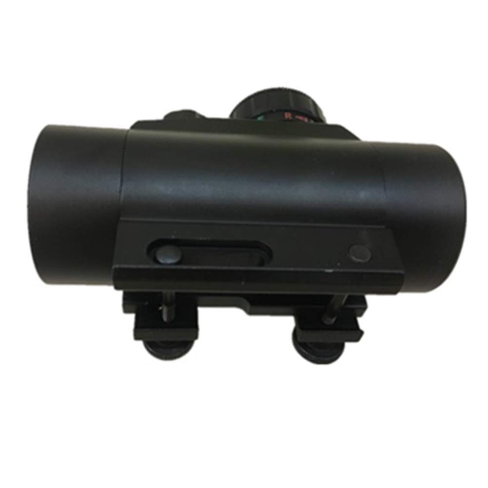 NyLeabon 1x30 Crossbow Scope,Classical 1x30 Red Dot Scope,Red and Green Illuminated Scope,Compact Hunting Scope