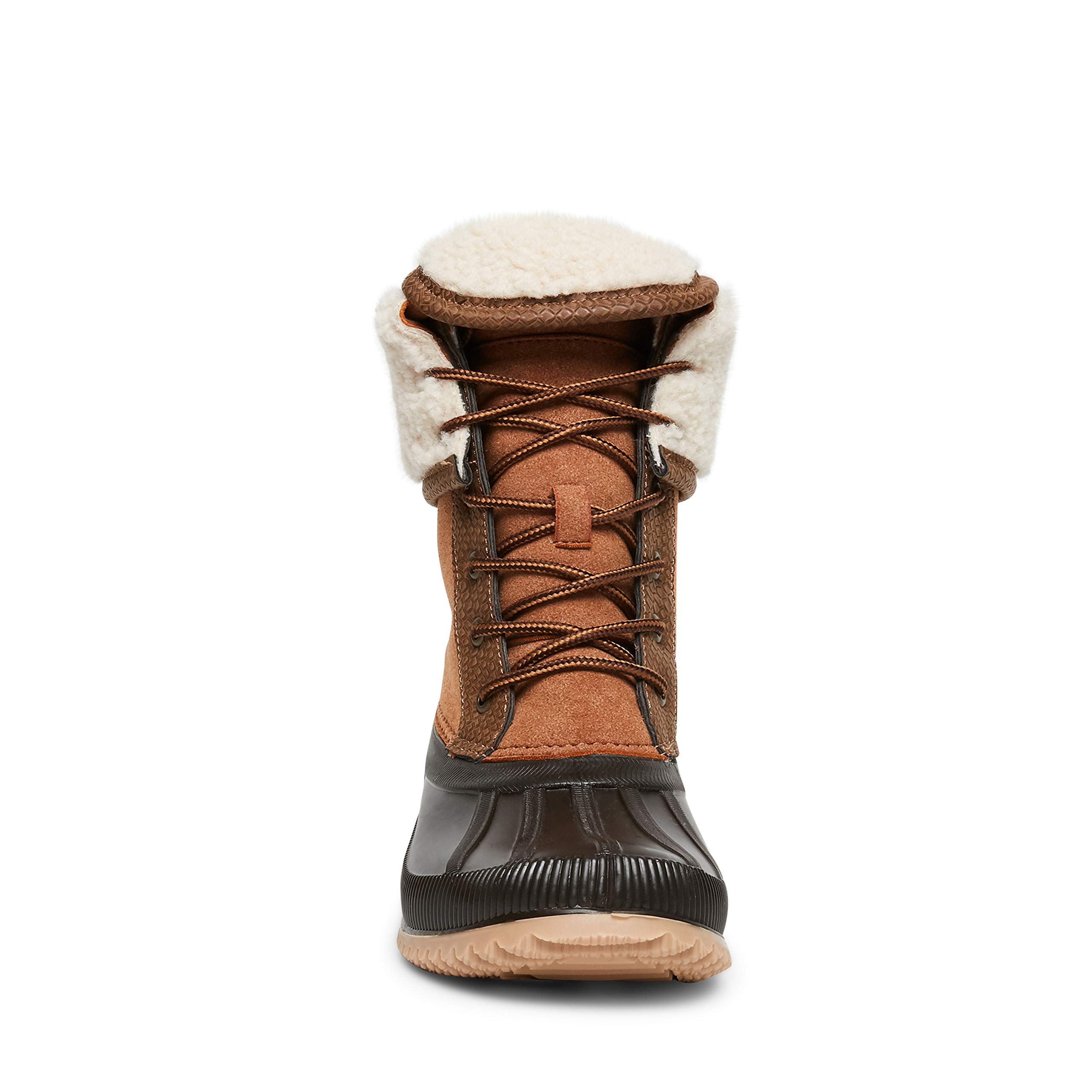 Madden Girl Women's Climbber Hiking Boot, Brown Multi, 6.5