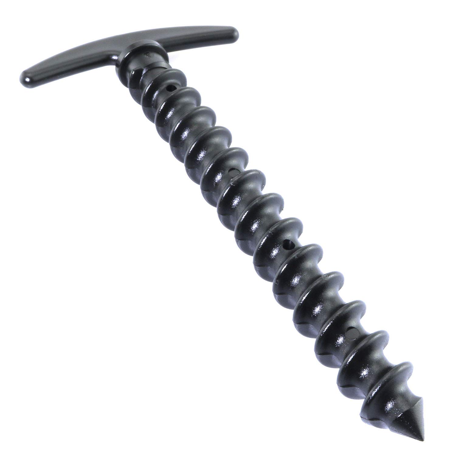 Magic&shell Tent Peg 4PCS Plastic Nnylon Strong Screw Spiral Tent Peg Stakes Nail Outdoor Camping Awning Trip Pin