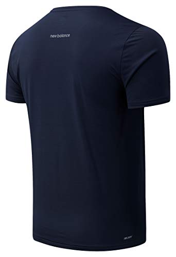 New Balance Men's Accelerate Short Sleeve, Eclipse , XX-Large