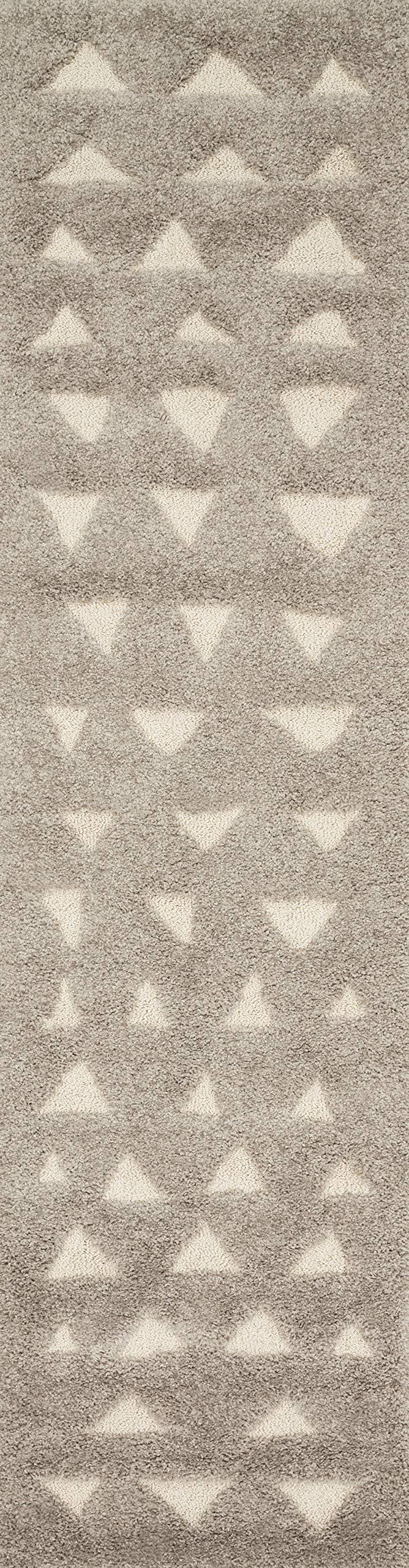 Loloi ENCOEN-34GYSA Indoor Area Rugs, 7'-7" X 10'-6", GrayLight Yellow