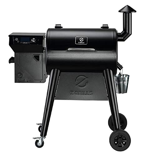 Z GRILLS 450B 2022 NEW Model Wood Pellet Grill & Smoker with a PID Controller, 459 sq in Cooking Area