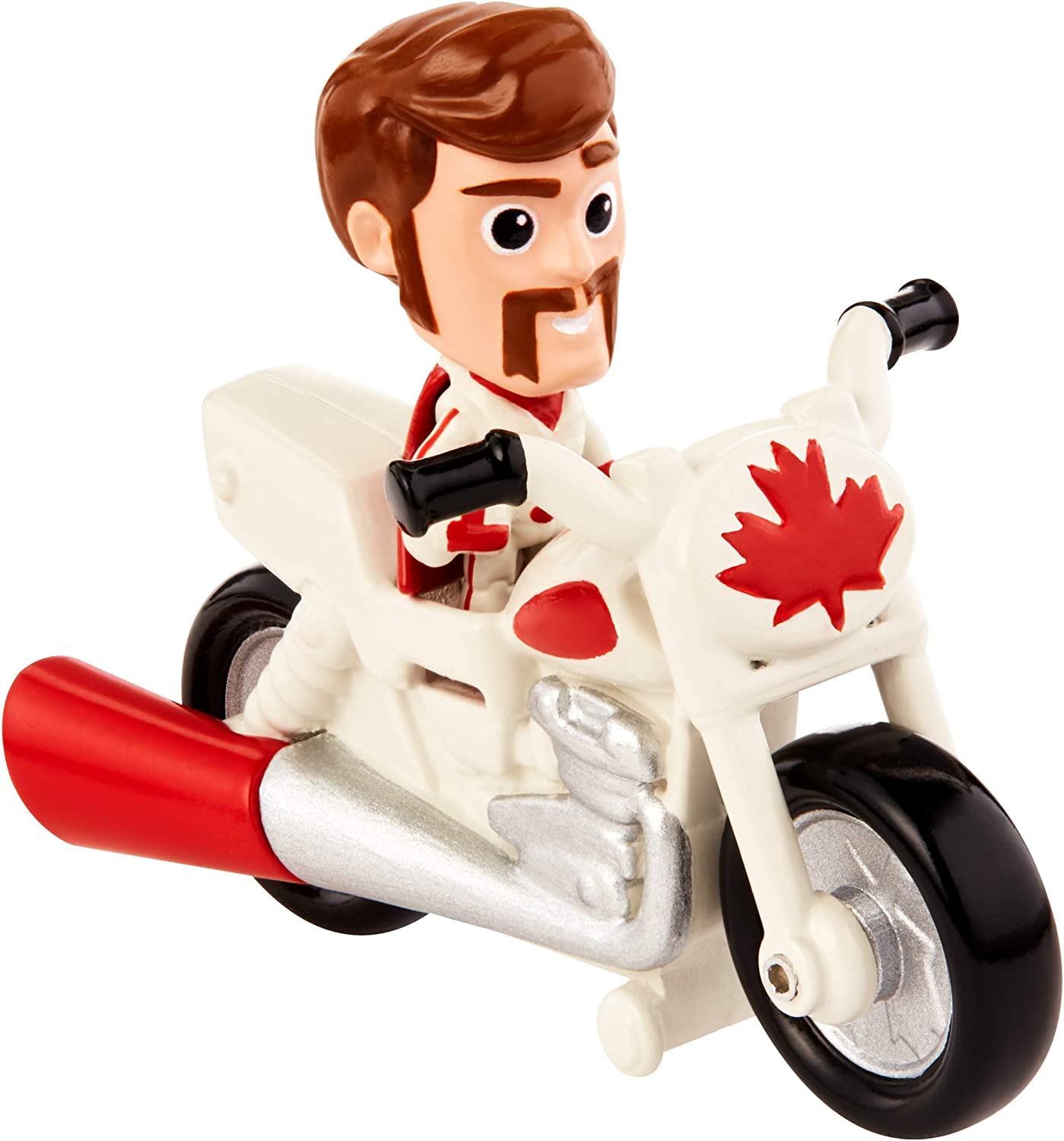 Toy Story Duke Caboom Action Figure Set - Bundle with Duke Caboom Mini Figure with Motorcycle, Buzz Lightyear Mini Puzzles | Disney Pixar Toy Story 4