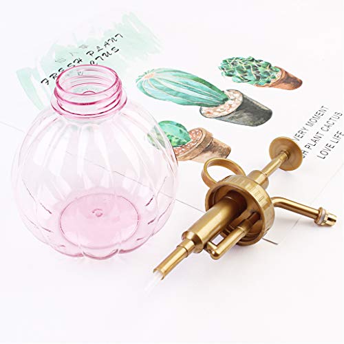 Yuly 350ml Retor Plant Flower Watering Pot Bottle Garden For Sprayer Hairdressing Garden Tool Small Watering Can Plastic