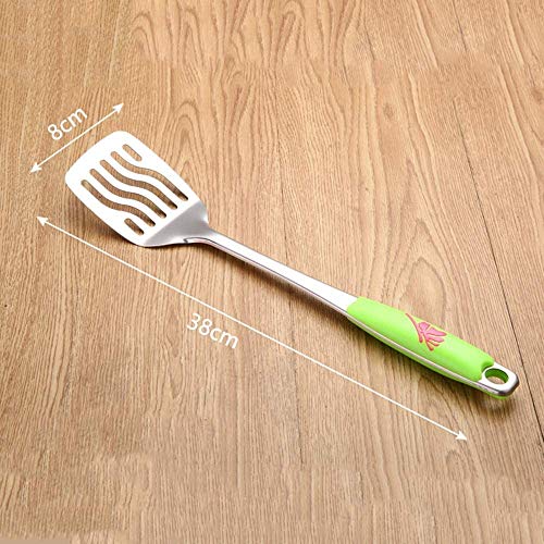 LMMDP 1 Set 6pc Sstainless Steel Cookware Shovel Spoon Non Stick Kitchenware Cooking Supplies Kitchen Utensil for Home