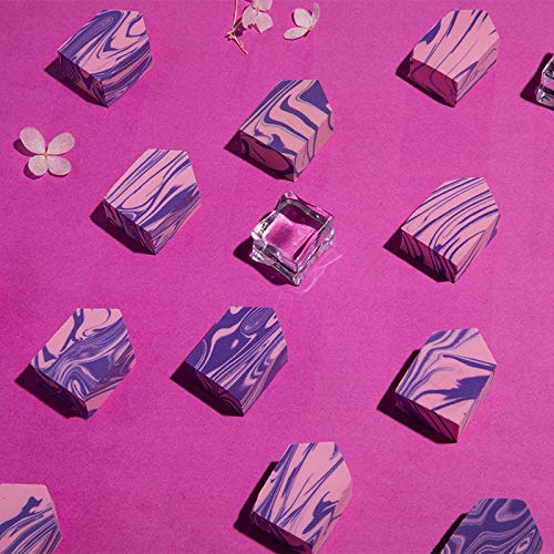 Miss Gorgeous Makeup Sponge Blender, Great for Blending Foundation and Concealer, Latex-Free Makeup Wedge, Jumbo Size, 12 Count (Purple)