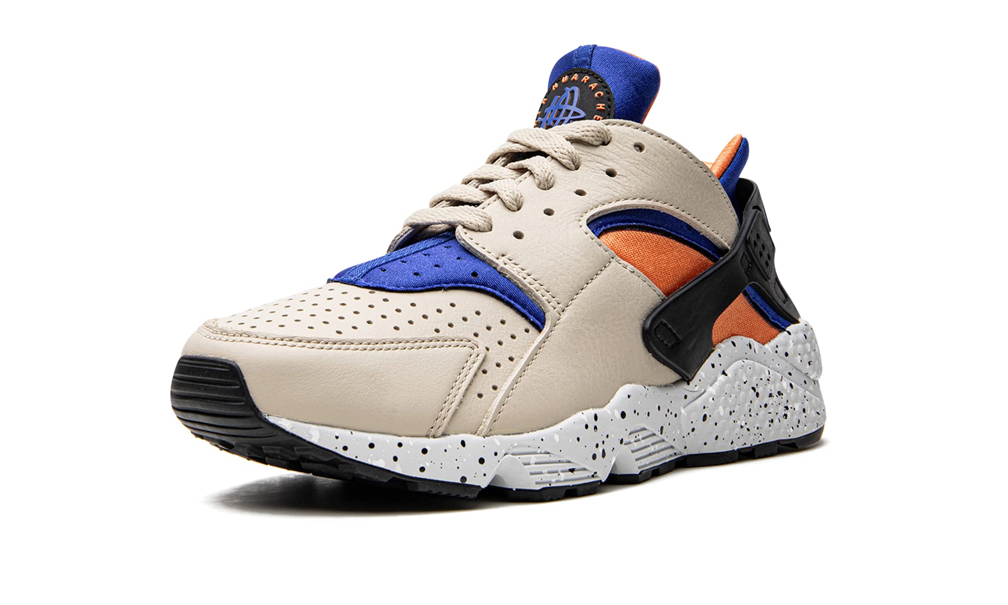 Nike Air Huarache Rattan/Hyper Royal/Bright Mandarin/Black 9 D (M)