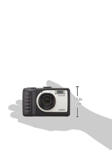 Ricoh Compact Digital Camera G800 Waterproof and Dustproof and Shock, Chemical Resistance Type Worksite - International Version (No Warranty)