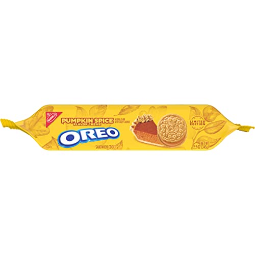 OREO Pumpkin Spice Sandwich Cookies, Limited Edition, 12.2 oz