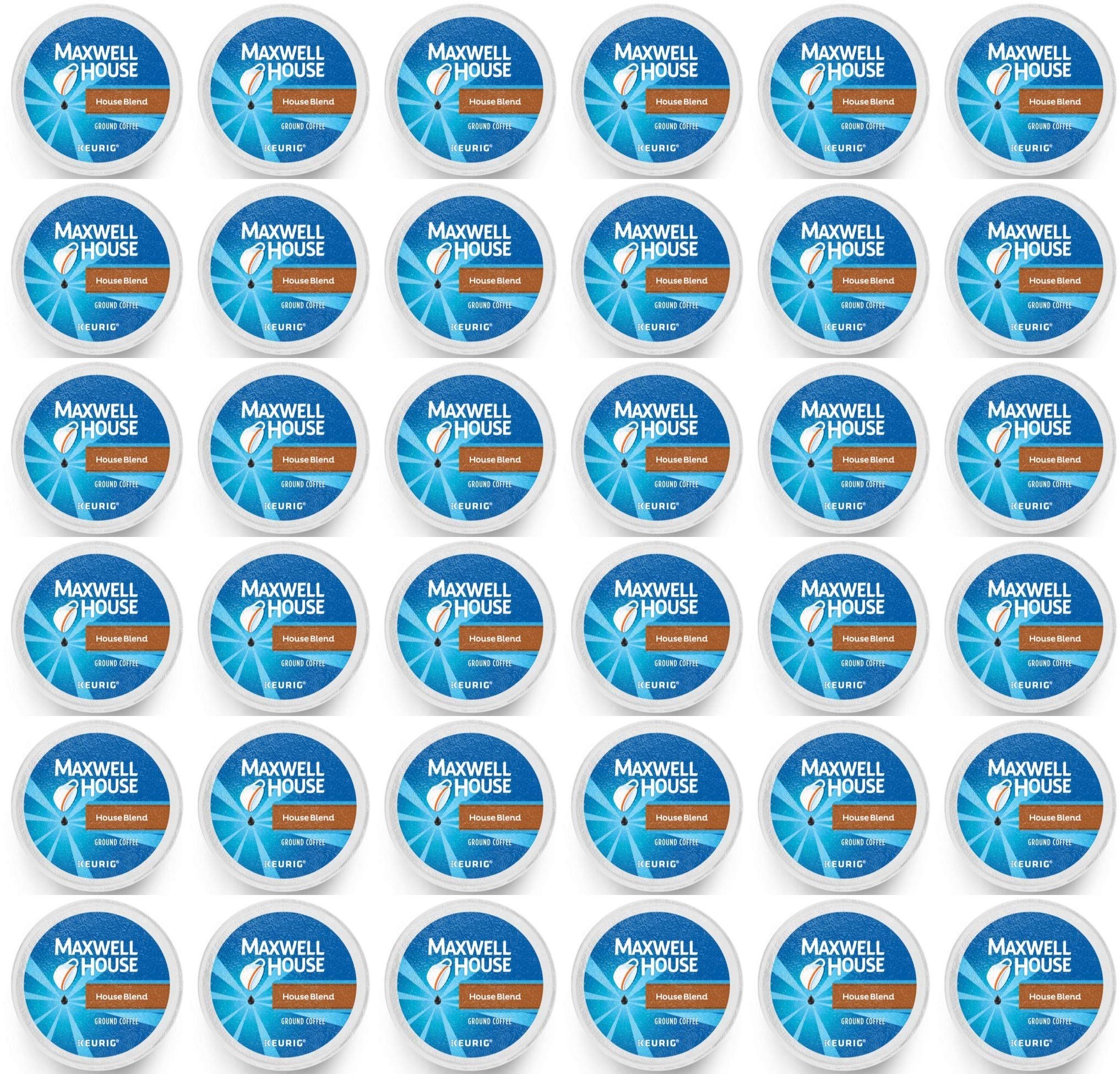 Maxwell House Blend Coffee, 36 K-Cups (Ships in Retail Packaging, as Shown)