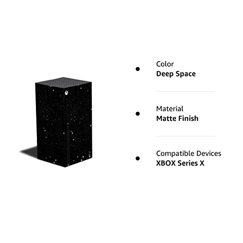 MightySkins Skin Compatible with Xbox Series X - Deep Space | Protective, Durable, and Unique Vinyl Decal wrap Cover | Easy to Apply, Remove, and Change Styles | Made in The USA (MIXBSERX-Deep Space)