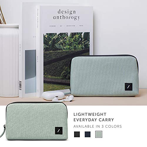 Native Union Stow Lite Organizer – Minimalist Travel Pouch for Everyday Accessory Storage & Protection – Stores Cables, Chargers & More (Sage)