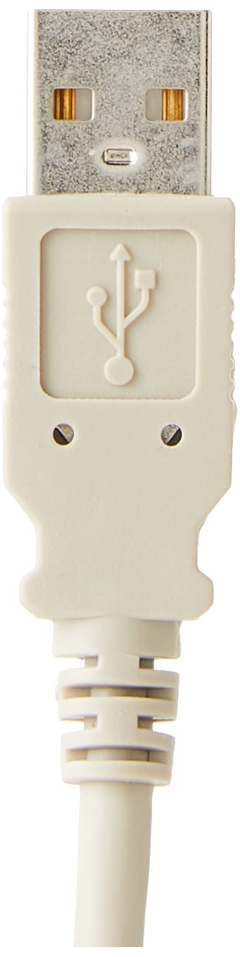 Max Value USB 2.0 Data Cable A Male to B Male, 2 Mtrs, Beige
