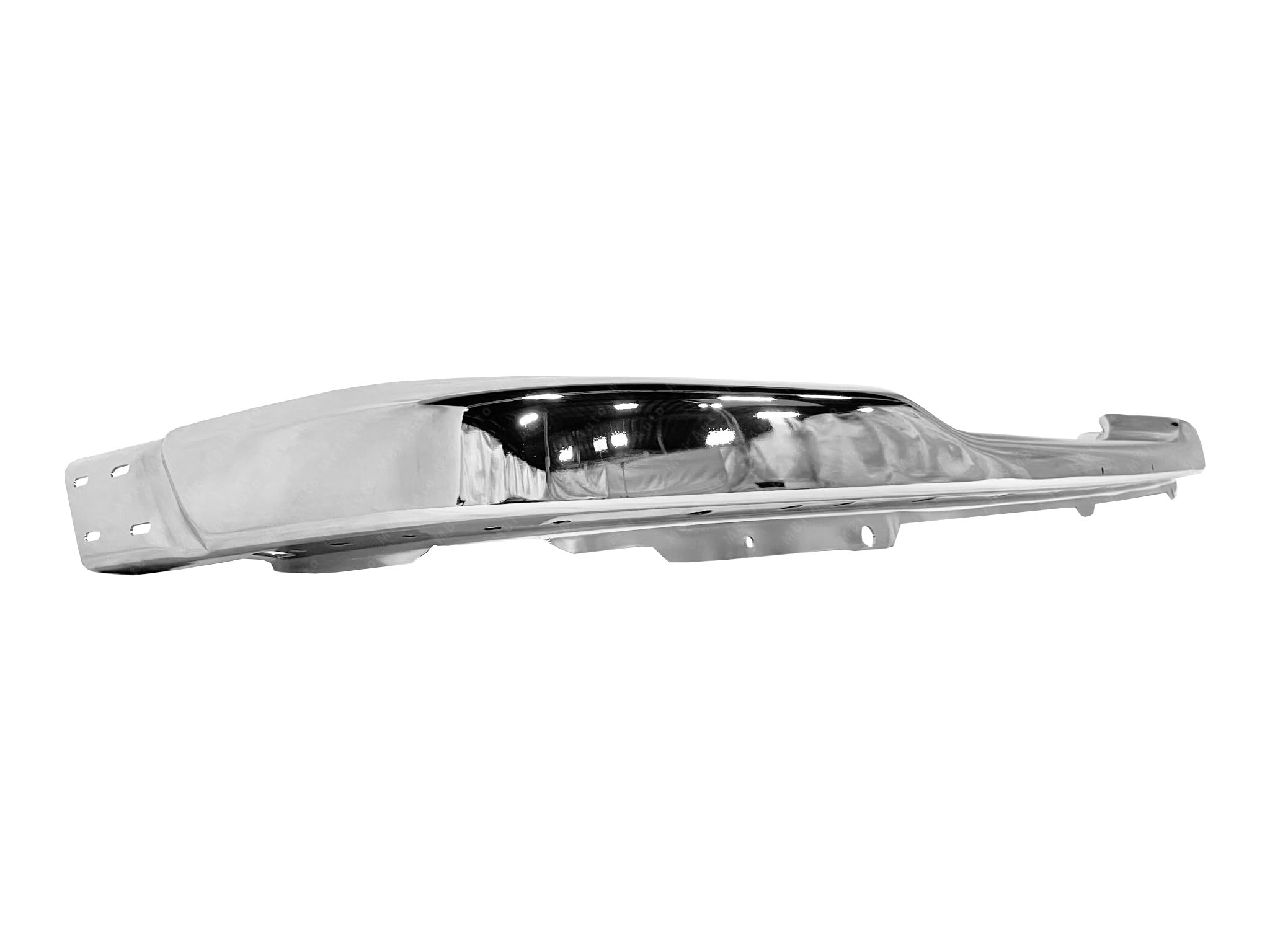 MBI AUTO - Chrome, Steel Front Bumper Face Bar for 2001-2005 Ford Ranger Pickup 4WD 01-05, FO1002368