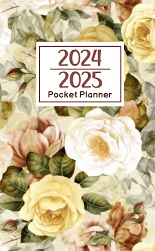 pocket planner 2024-2025: 2 year Pocket Calendar January 2024 to December 2025