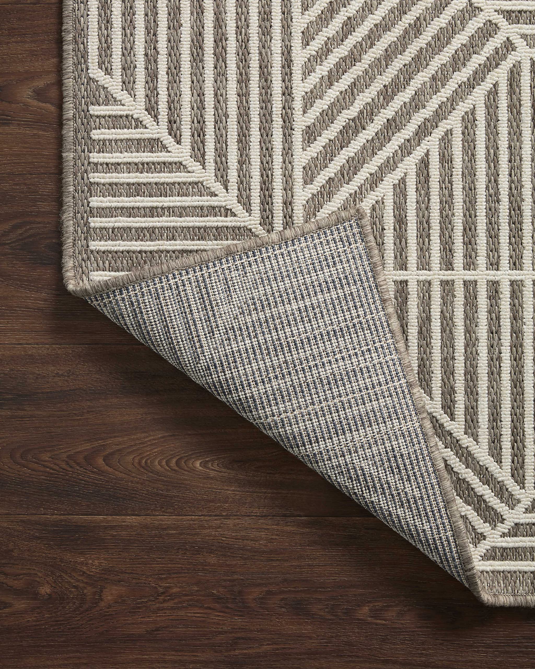 Loloi II Rainier Collection RAI-03 Natural/Ivory 9'-2" x 12'-2" Area Rug