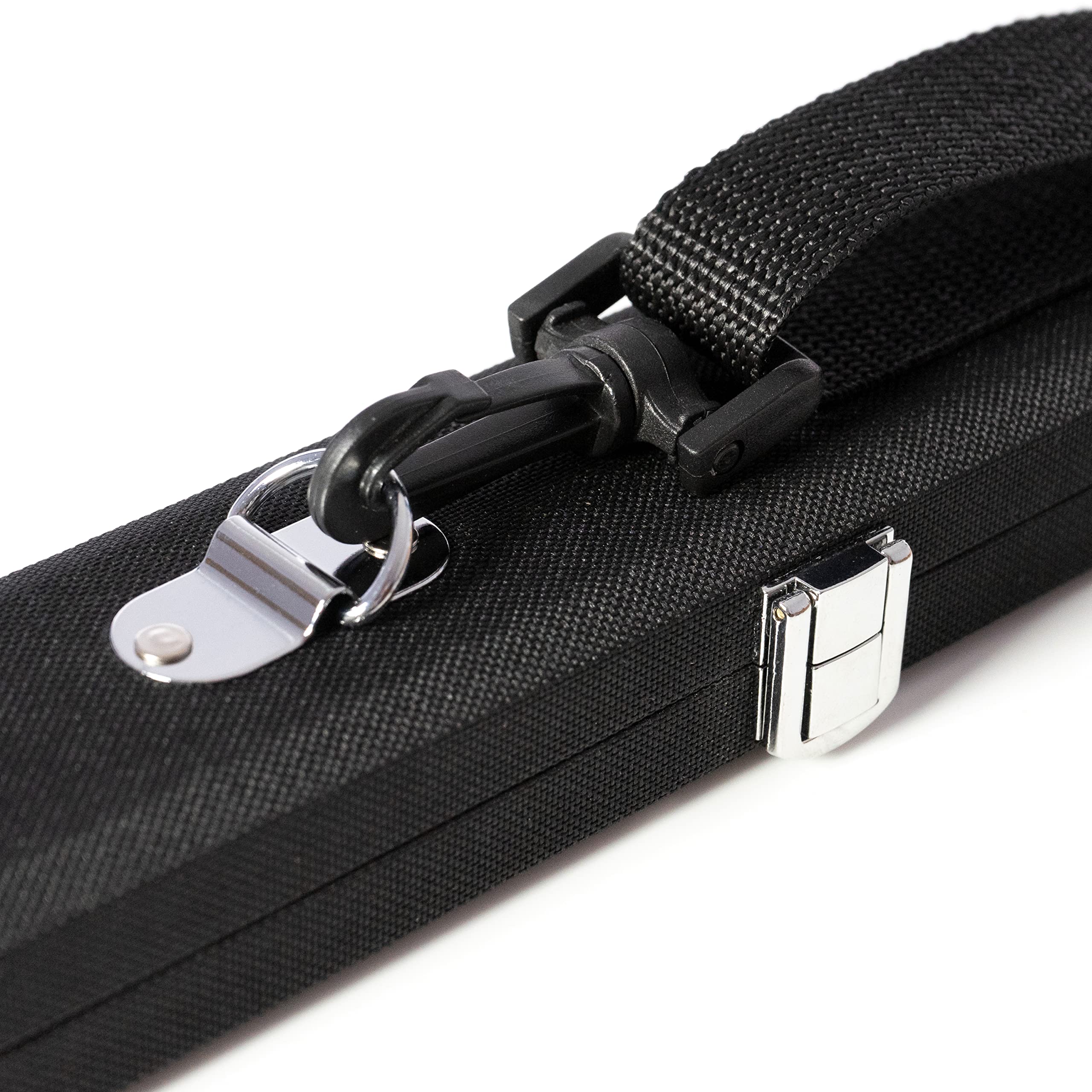 Smith & Basil Cello Bow Case - Fits One 4/4 Violin, Cello or Viola Bow - Hard Outer Shell with Premium Internal Velvet Padding - Shoulder Strap, Name Tag and Music Sheet Clip Included