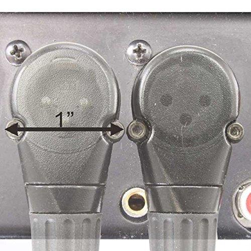 MCSPROAUDIO Male to Female XLR Cable with Black connectors 20 FT Foot Feet, Right-M to Straight-F
