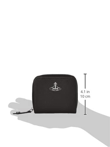 Vivienne Westwood Bifold Wallet GRAIN LEATHER BLACK [Parallel Import]