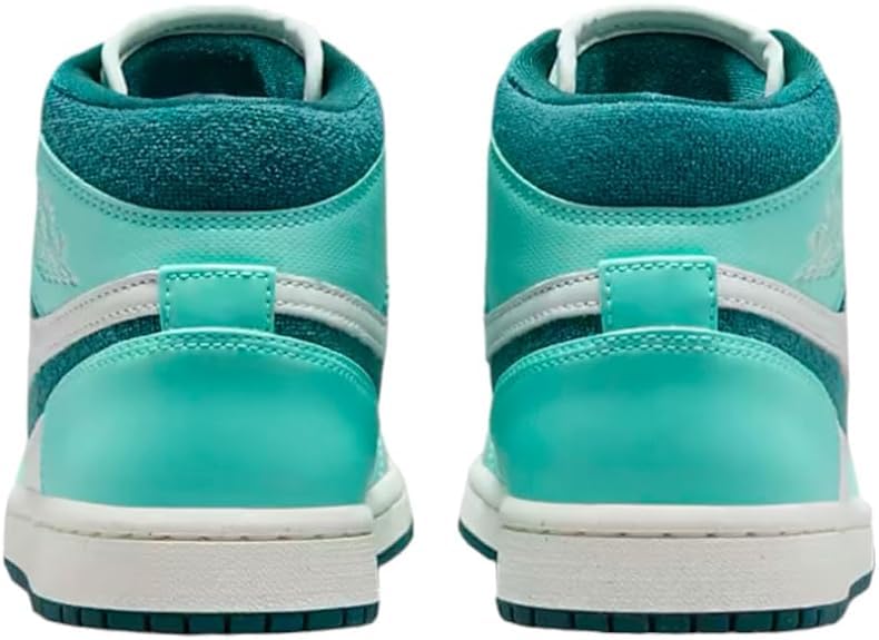 Nike Jordan 1 Mid Women Bleached Turq/Sky J Teal DZ3745-300 9.5