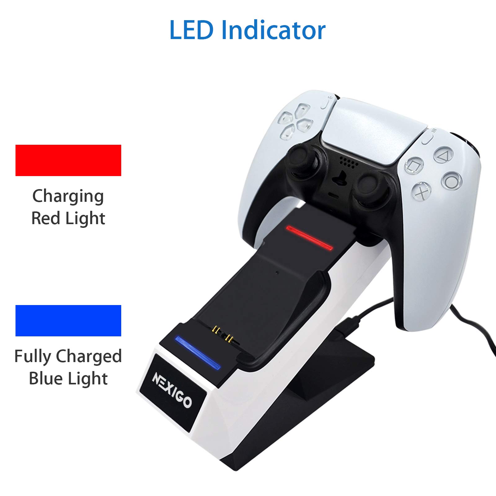 NexiGo PS5 Controller Charger
