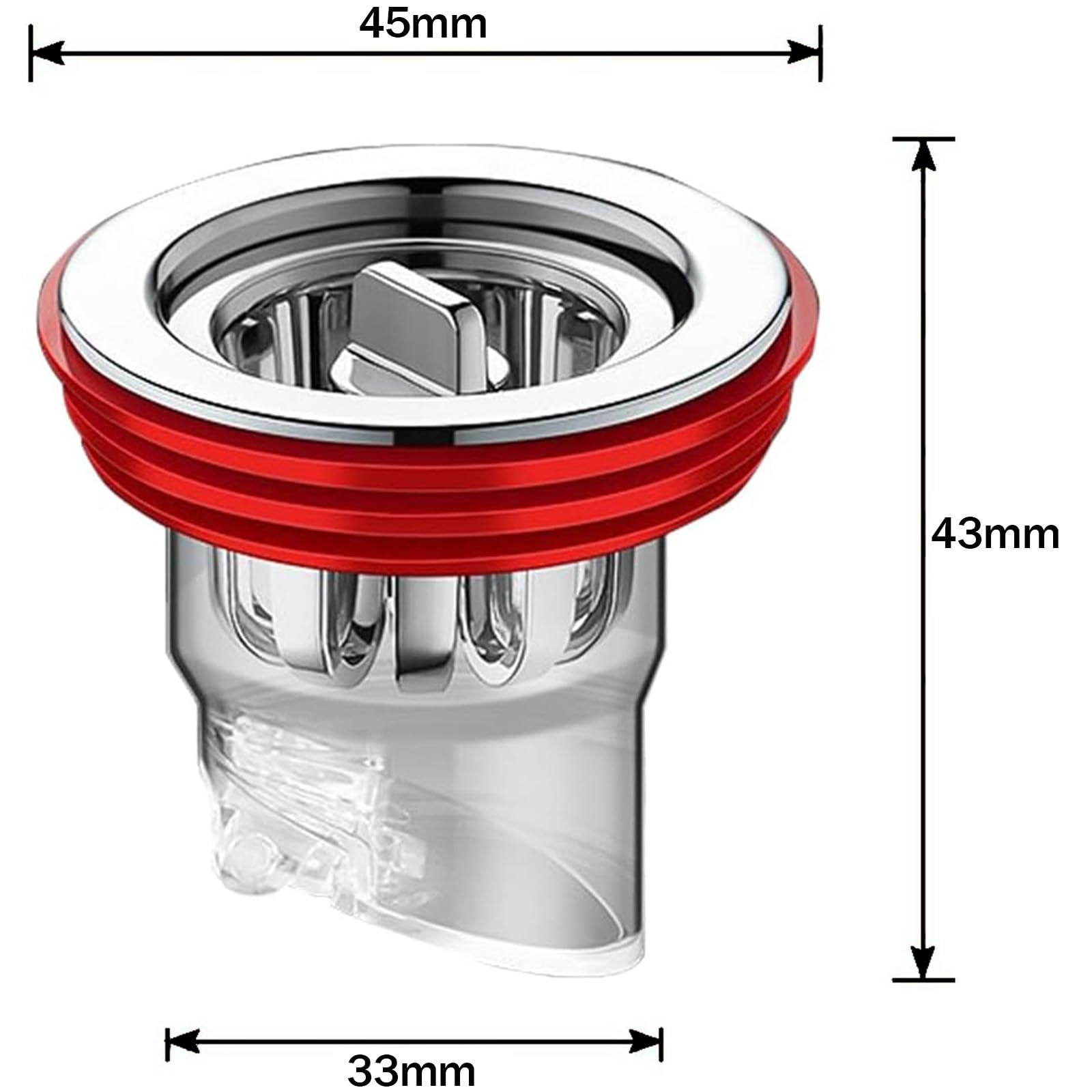 Odor Proof Floor Drain,Shower Bathroom Kitchen Floor Drain, Prevent Backflow, Prevent Odor Dispersion in Showers, Bathrooms, and Kitchens.
