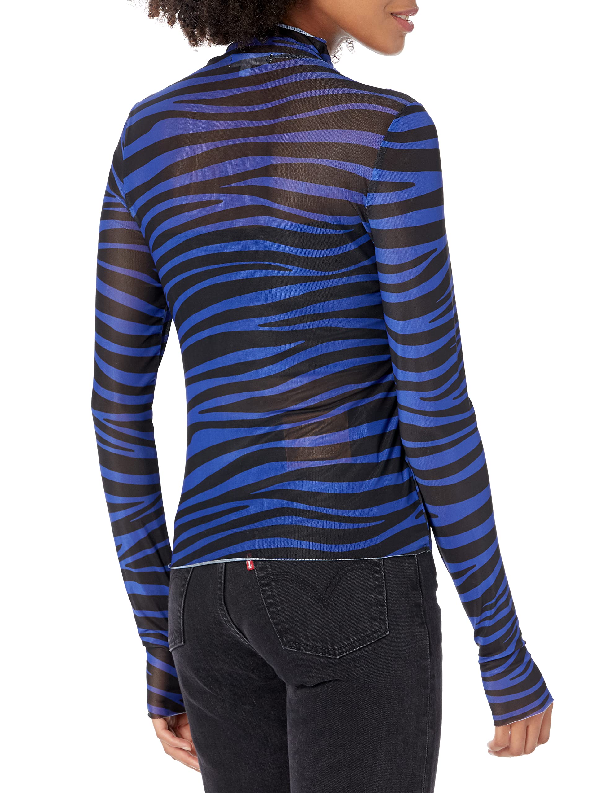 Steve Madden Apparel womens Eliza Shirt, Bluing, Small US