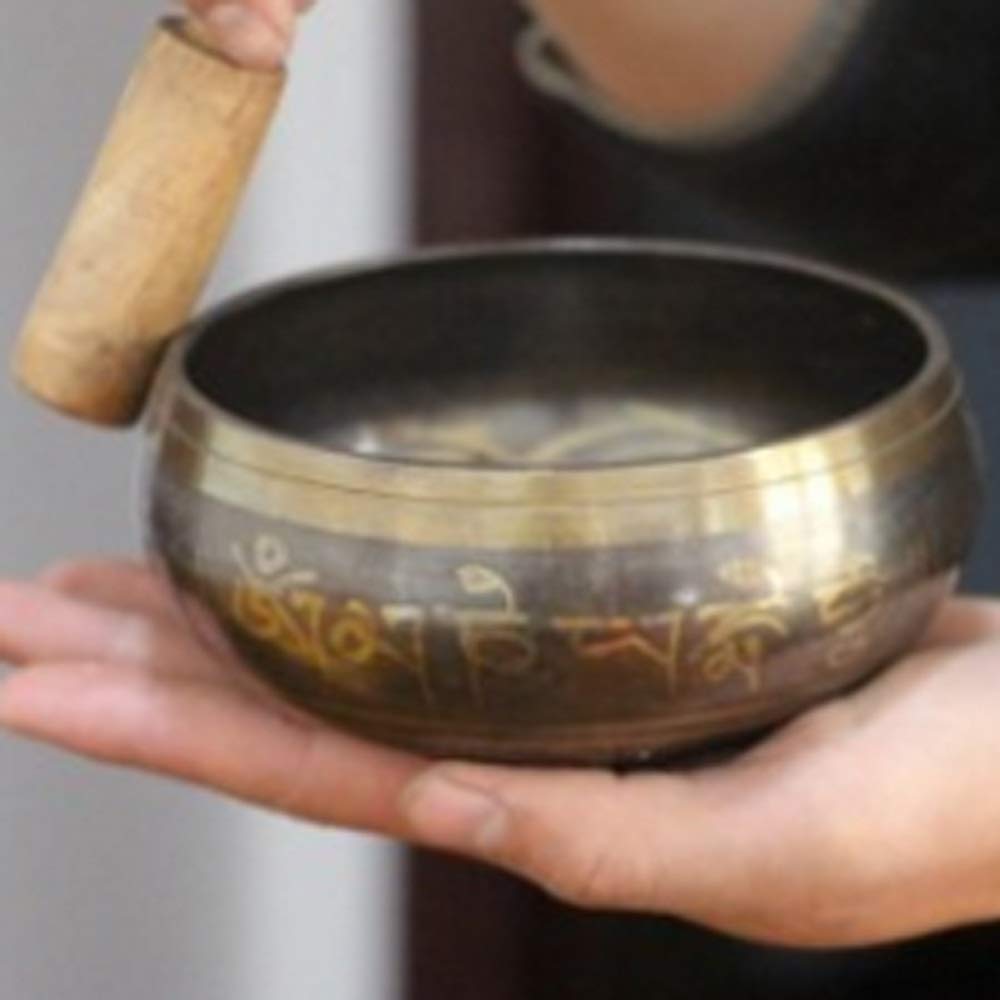 TJLSS Tibetan Bowl Singing Bowl Decoration Wall Dish Home Decoration Decoration Wall Dishes Tibetan Singing Bowl