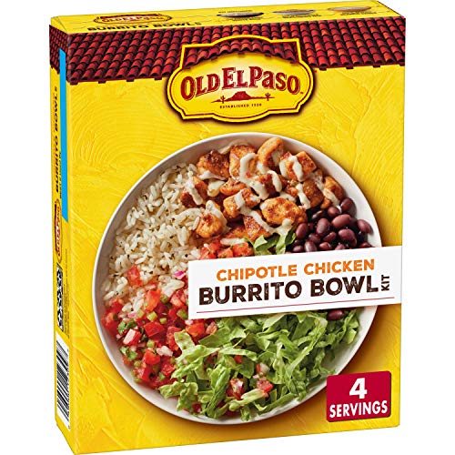 Old El Paso Burrito Bowl Kit Chipotle Chicken, 11 oz