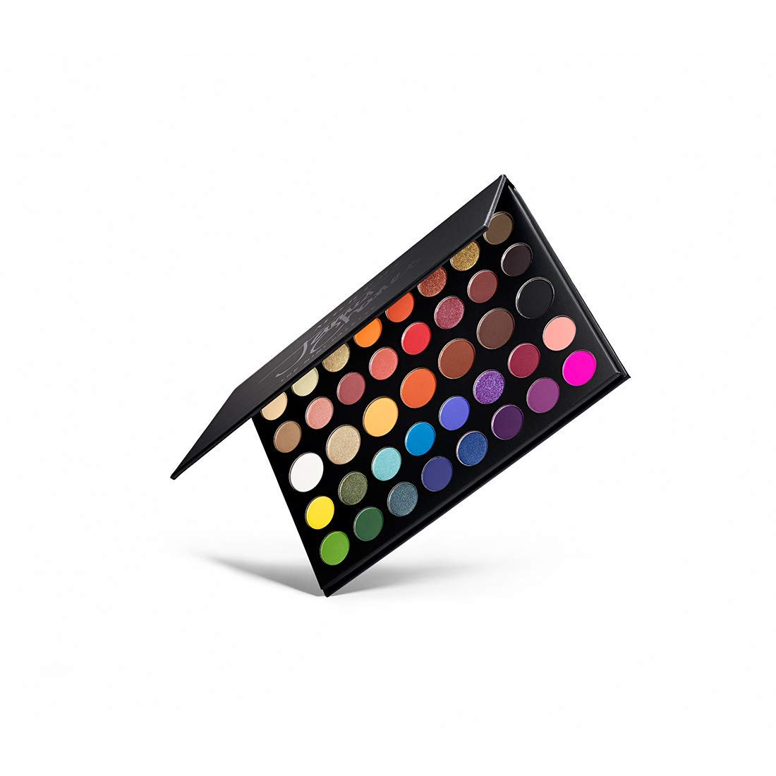 MORPHE x James Charles The Mini Palette - 39 Eyeshadows and Pressed Pigments - Perfect for On-The-Go Glam - Matte, Metallic, and Shimmer shades