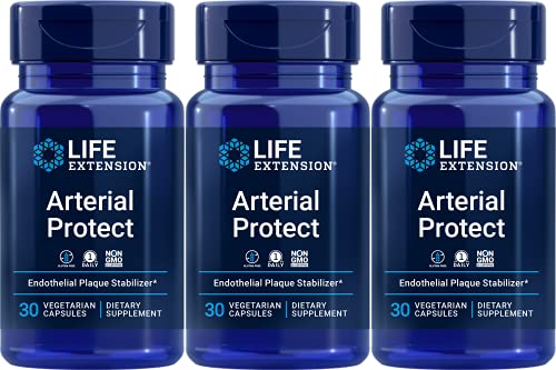Life Extension Arterial Protect 30 Vegetarian Capsules (Pack of 3)