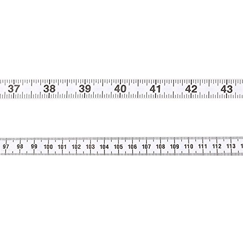 WIN TAPE 80'' / 205 CM Black Retractable Tape Measure with Black Rope