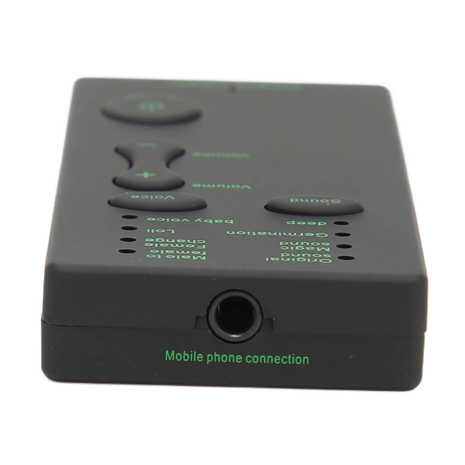 Voice Changer Disguiser, Portable Handheld Mini Gaming Live Sound Card, for PS4 PS5 Xbox One Switch Game Console PC Phone Laptop, 7 Types Sound Adjustable, Men, Women