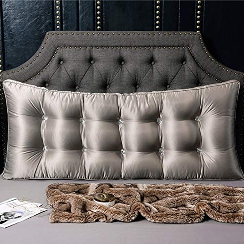 Lorier Simple Bilateral Pillow Removable Washable Curved Bedside Neck Protection Waist Cushion