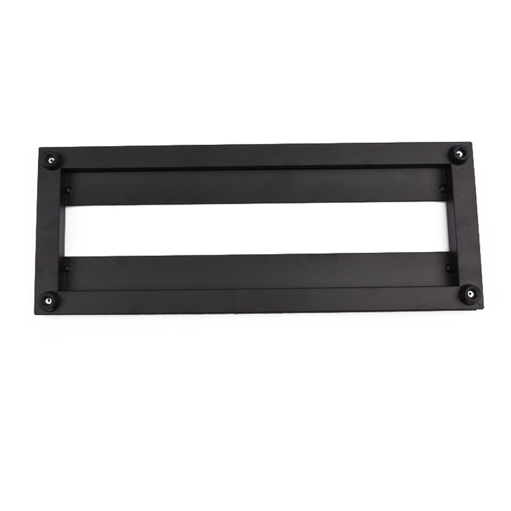 LUVAY Guitar Pedal Board - Small (15.7" x 5"), Aluminum Alloy 1.5LB Pedalboard