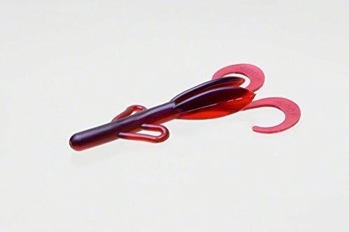 Zoom Bait Baby Brush Hog Bait-Pack of 12 (Tequila Sunrise, 5 1/2-Inch)