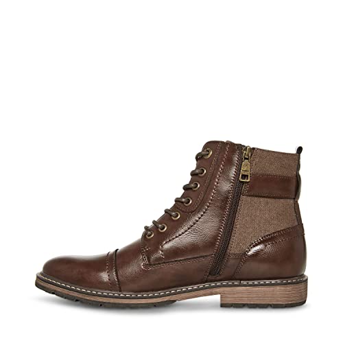 Madden Men's M-TITTAN Combat Boot, Brown, 11.5