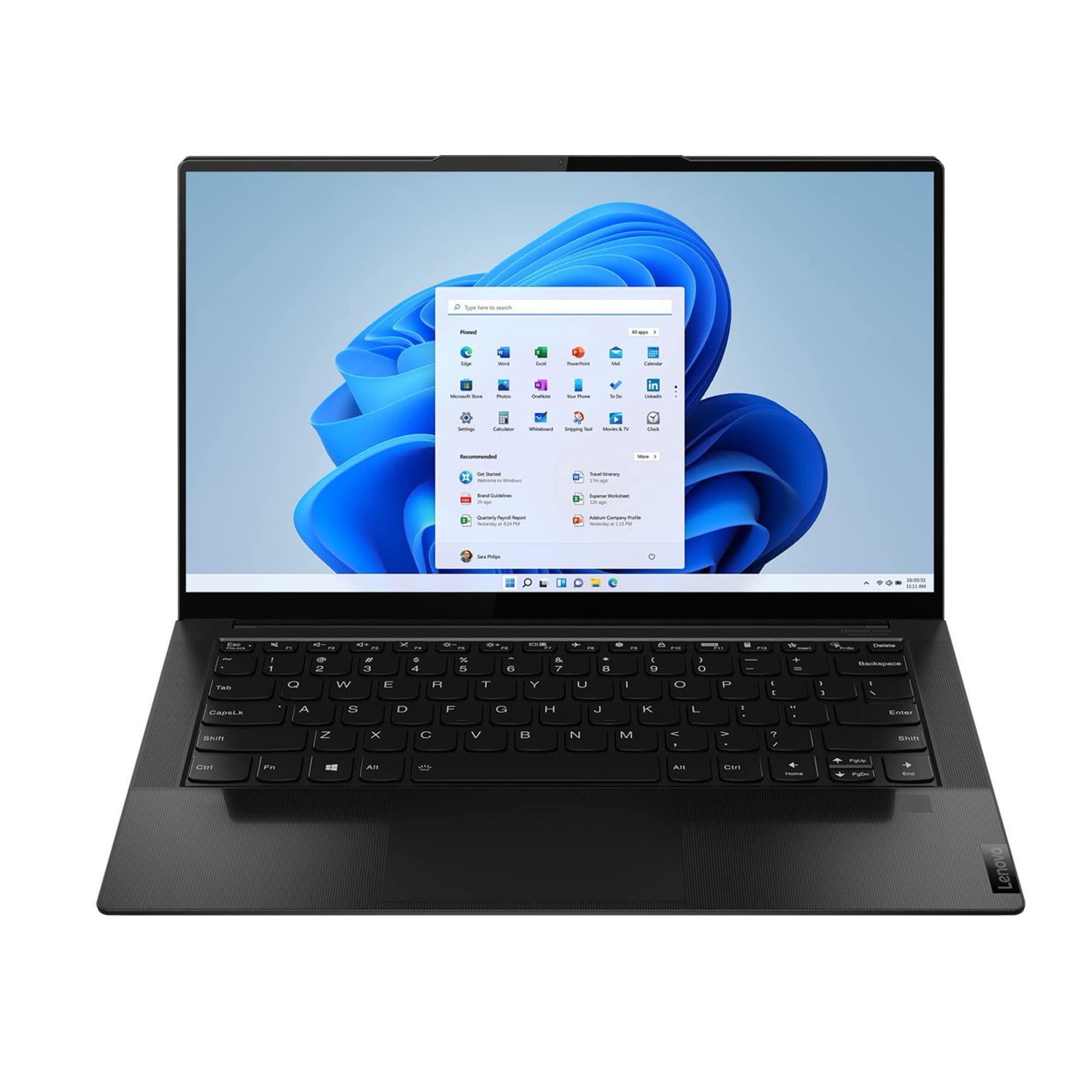 Lenovo IdeaPad Slim 9i 14" 4K UHD Touchscreen Ultra Laptop | Intel EVO Core i7-1195G7 | Backlit Keyboard | Fingerprint Reader | Black | Windows 11 (Black, 16GB RAM | 1TB SSD)