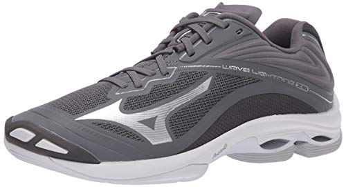 Mizuno Wave Lightning Z6 Mens Volleyball Shoe, Grey, 9.5