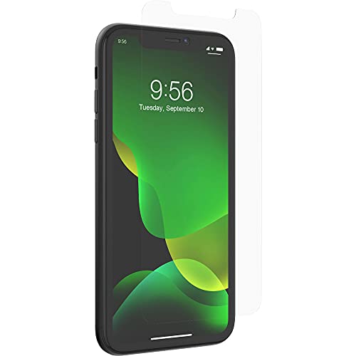ZAGG InvisibleShield Glass Elite Screen Protector for iPhone 12, iPhone 12 Pro, iPhone 11 and iPhone XR – Strongest Tempered Glass, Smudge-Free ClearPrint, Extreme Shatter, Impact, Scratch Protection