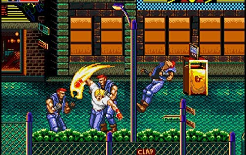 Streets of Rage 2 (Sega Genesis/Megadrive) – Reproduction Video Game Cartridge