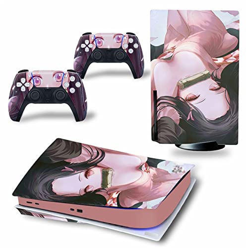 Top factory BUCEN for PS5 Skin Disc Edition & Digital Edition Console and Controller Vinyl Cover Skins Wraps Scratch Resistant, Compatible with for PS5 921846 Anti Scratch (Size : Disc Version)