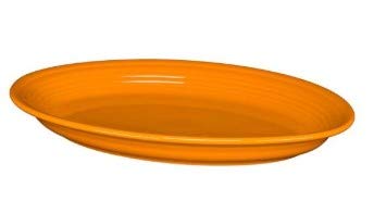 Oval Platter 9 5/8 Inch Butterscotch
