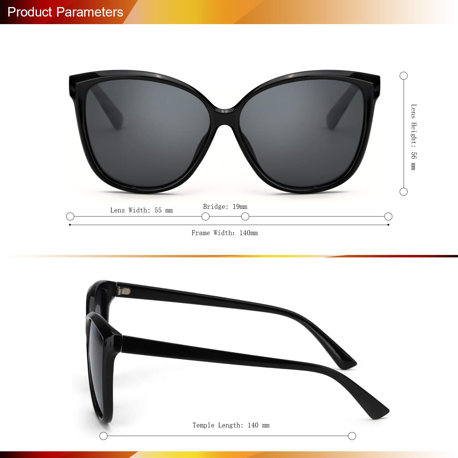 SIPHEW 2 Pack Classic Round Polarized Sunglasses for Women Lightweight UV Protection Anti-Glare Shades