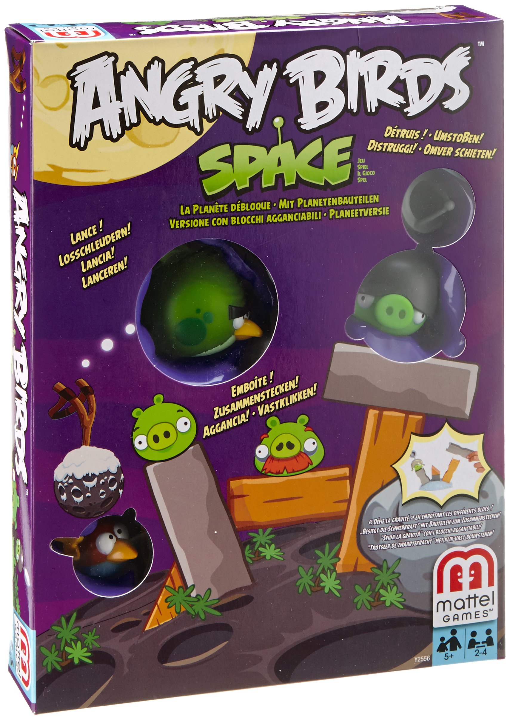 Mattel Games Angry Birds Space: Planet Block Game