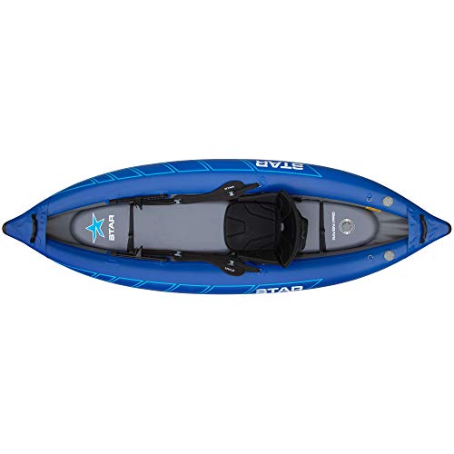 NRS Raven I Pro Inflatable Kayak-Blue